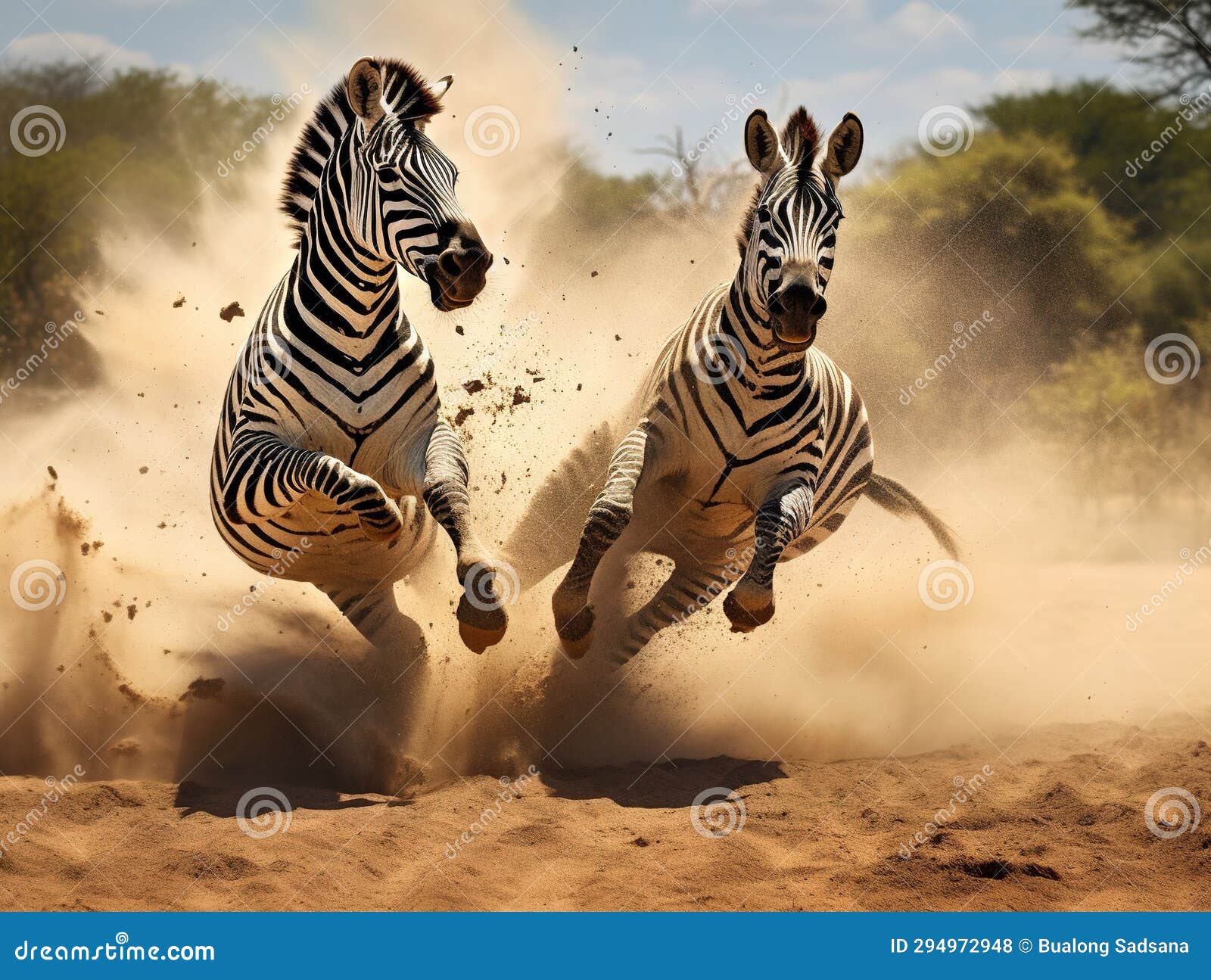 Zebra Kick in the Made with Generative AI Illustration Stock ...