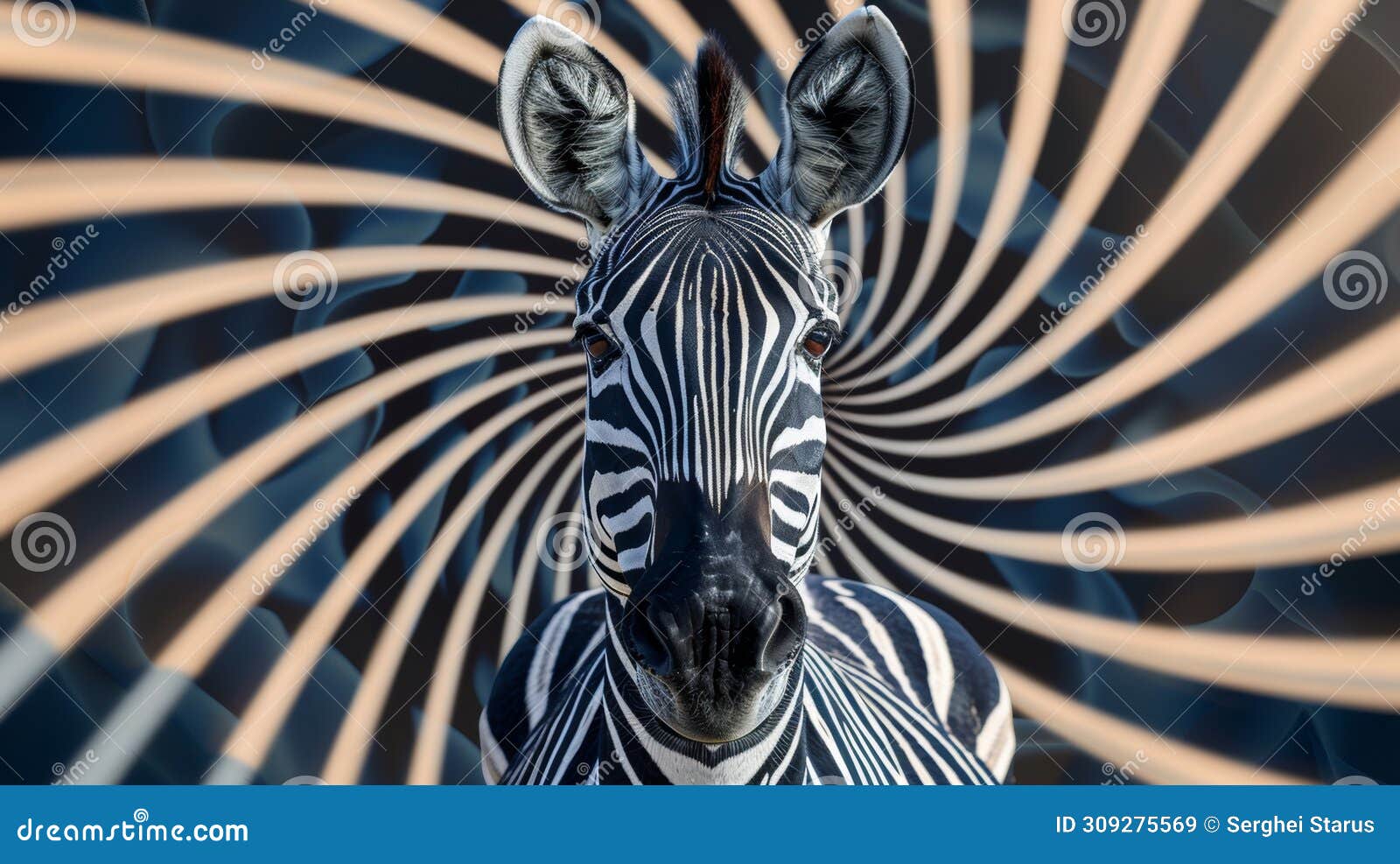 A Zebra Is Shown In A Mechanical Form, With Metal Legs And A Skeleton ...