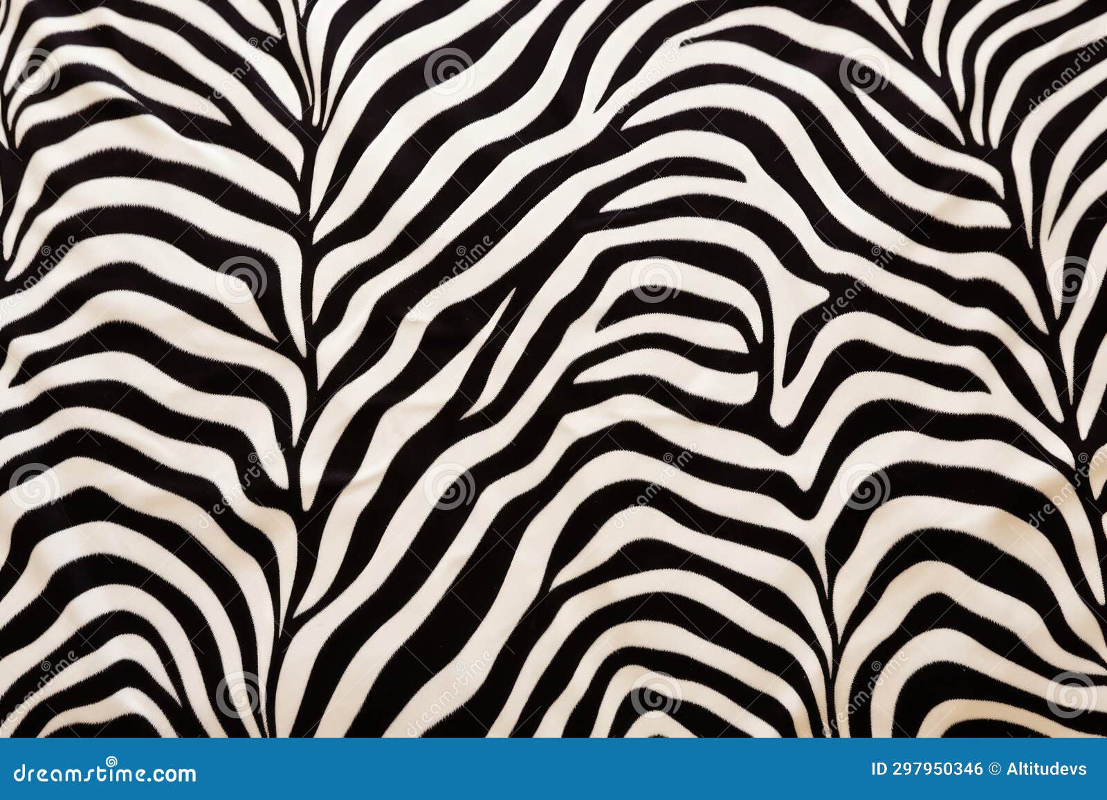 Zebra Stripe Pattern from a Distance Stock Illustration - Illustration ...