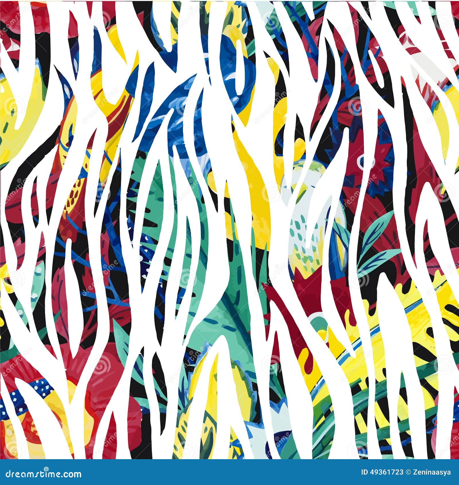 Zebra Stripes Abstract Background Texture Pattern Stock Illustration ...