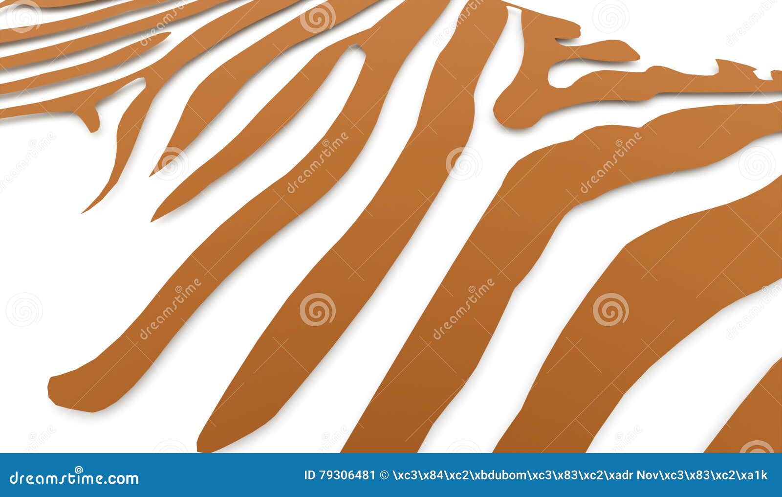 Zebra Stripes rendered stock illustration. Illustration of paint - 79306481