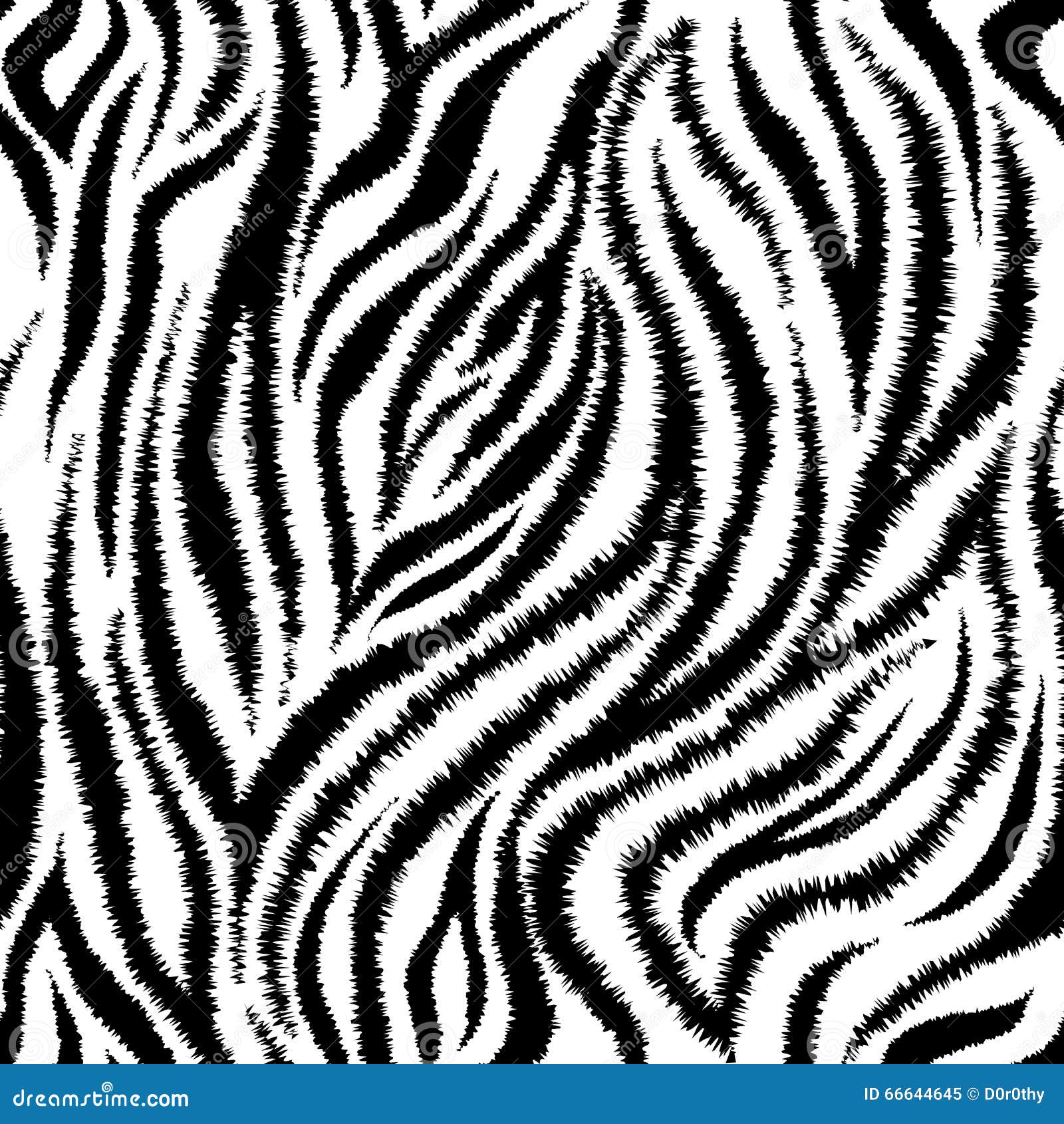 Zebra Stripes Seamless Pattern Stock Vector - Illustration of jungle ...