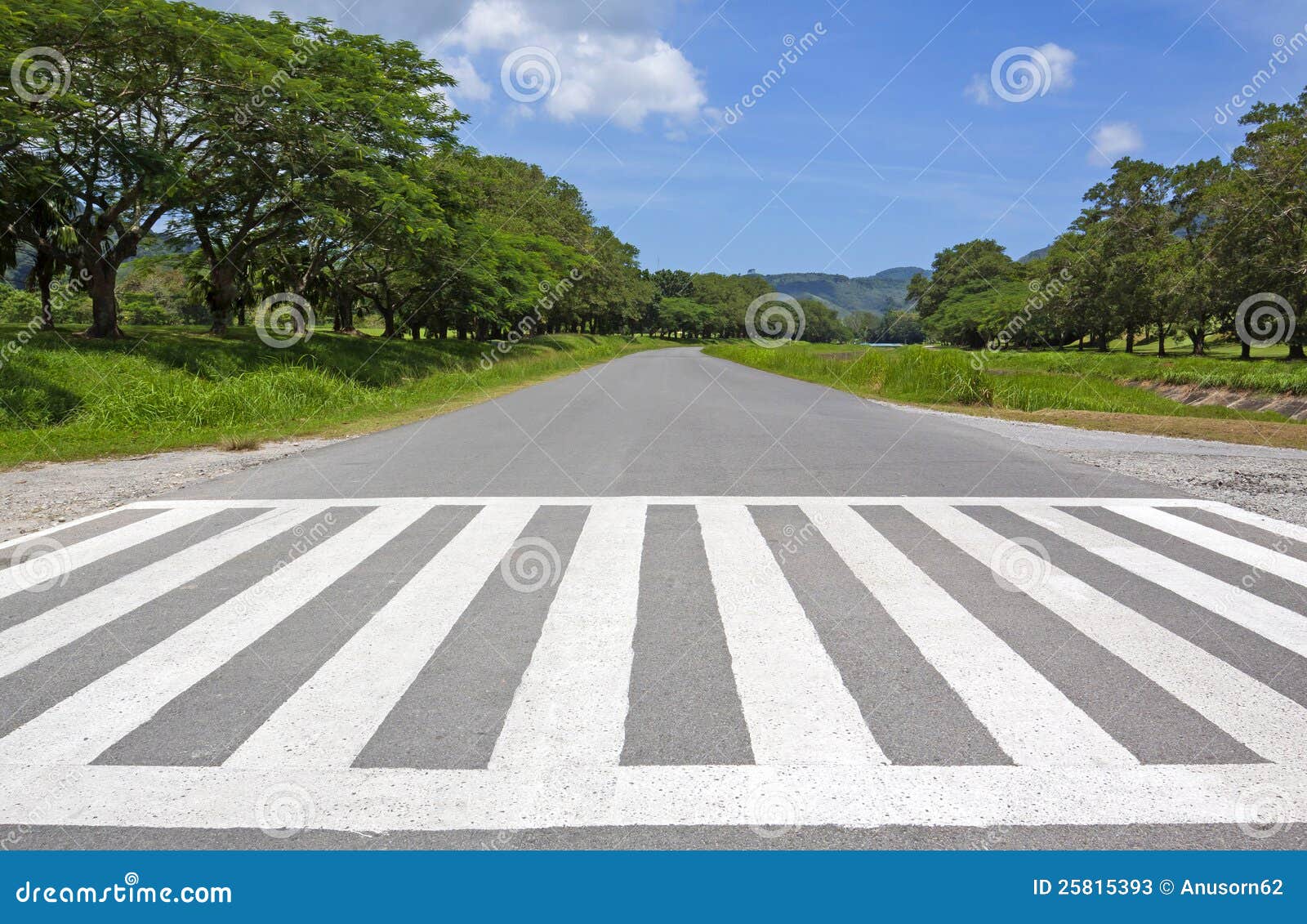 Zebra Traffic Walk Way, Cross Way Stock Image - Image of pattern, sign ...