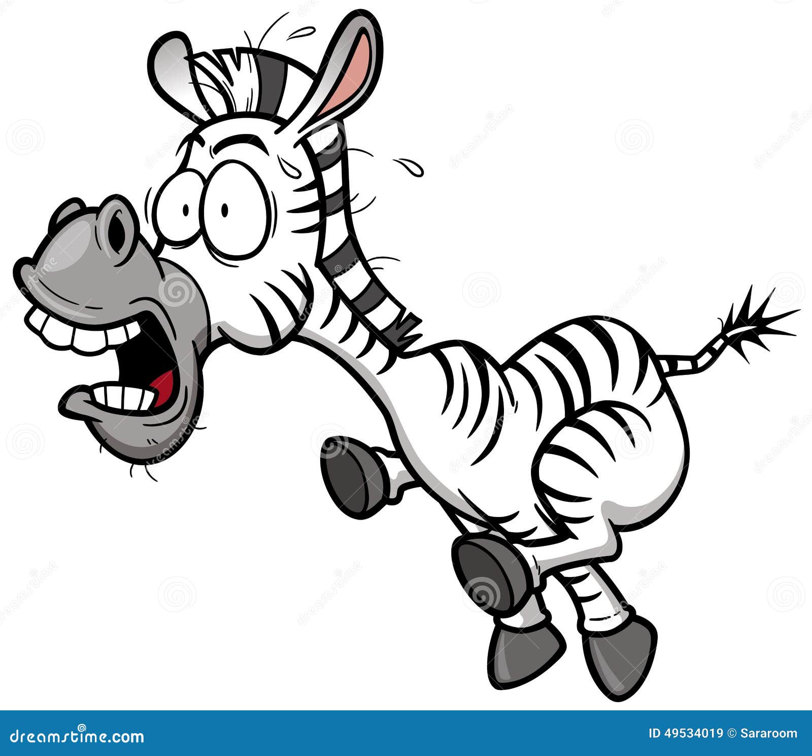 Zebra stock vector. Illustration of cute, pattern, black - 49534019