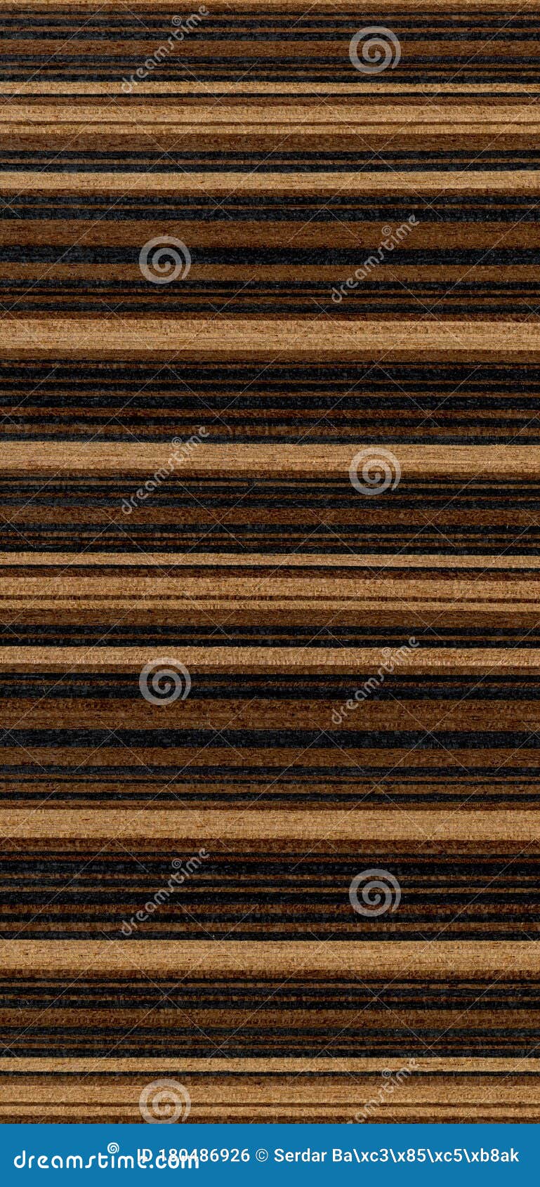 Zebrano Wood, Can Be Used As Background, Wood Grain Texture Stock Photo ...