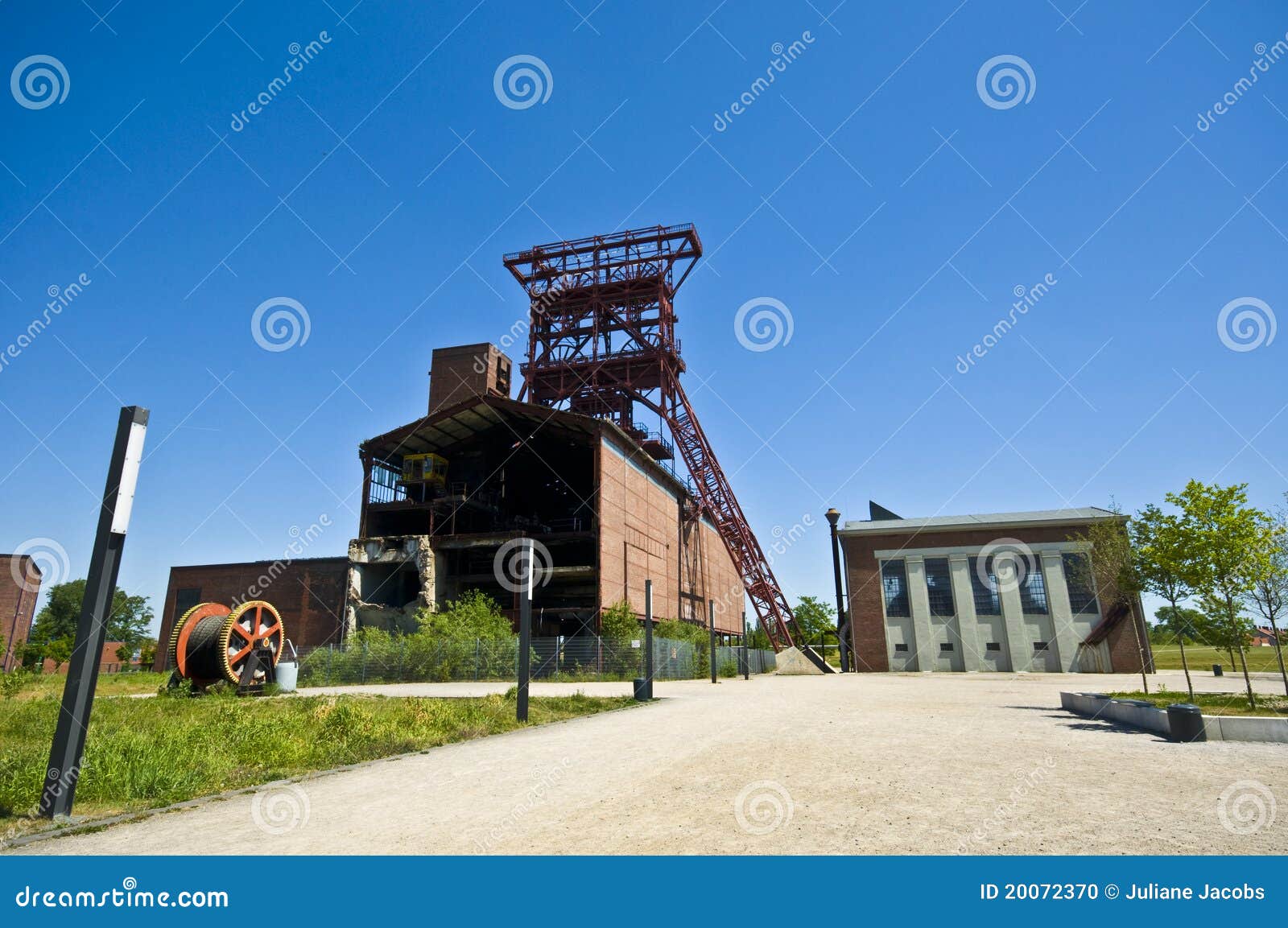 Zeche Consolidation stock photo. Image of zeche, daylight - 20072370