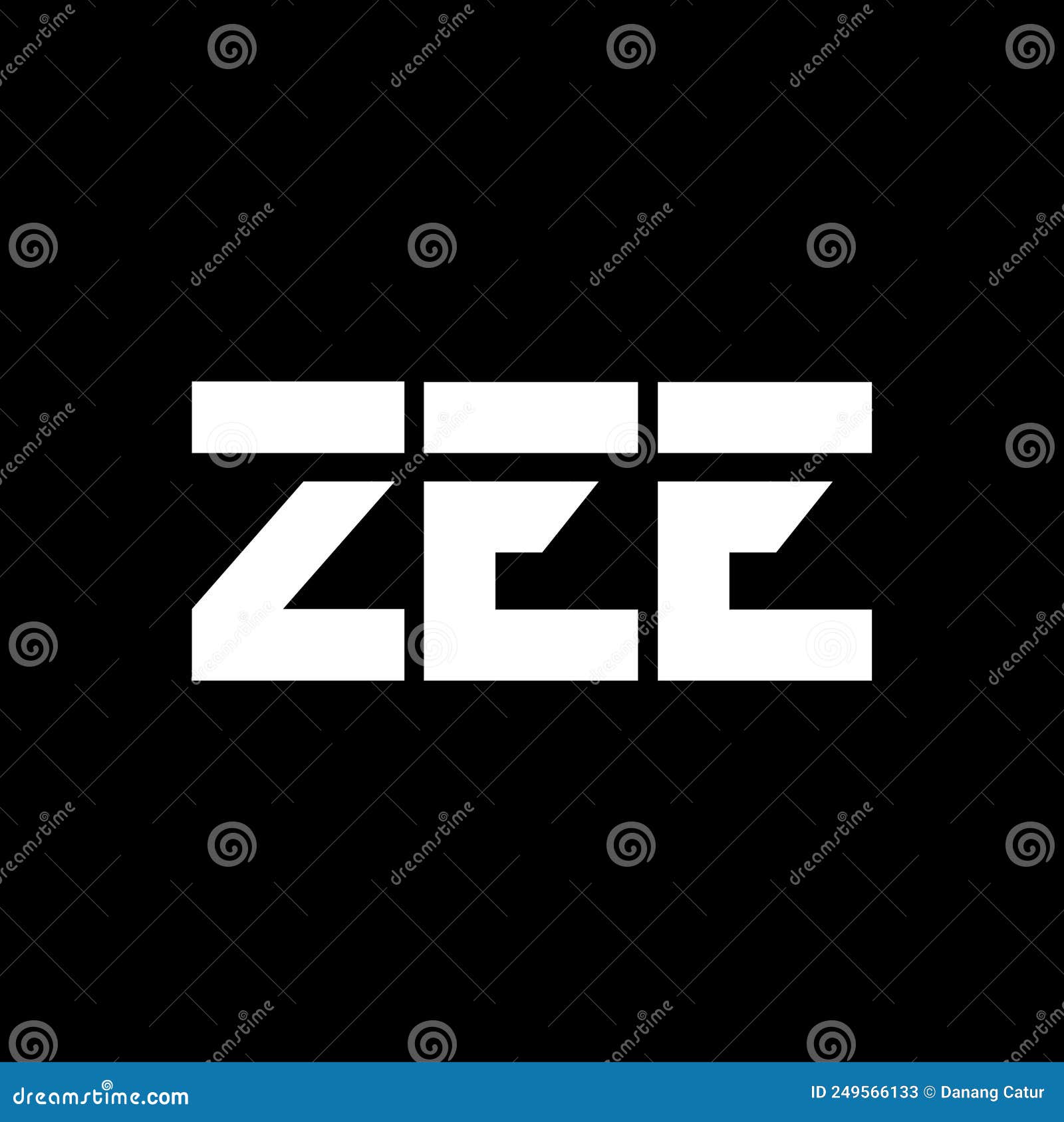 Zee logo stock vector. Illustration of vintage, classic - 249566133