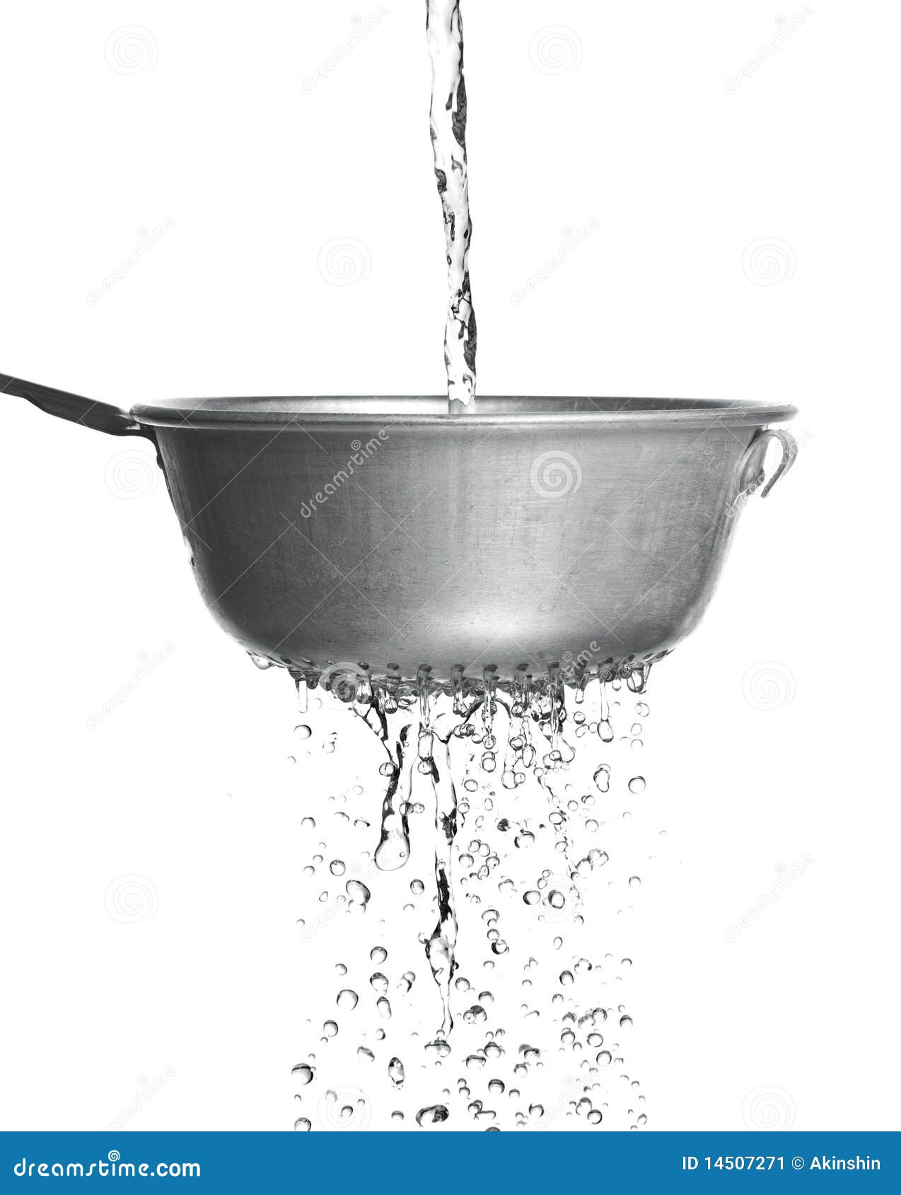 Zeef stock afbeelding. Image of stroom, door, keuken - 14507271