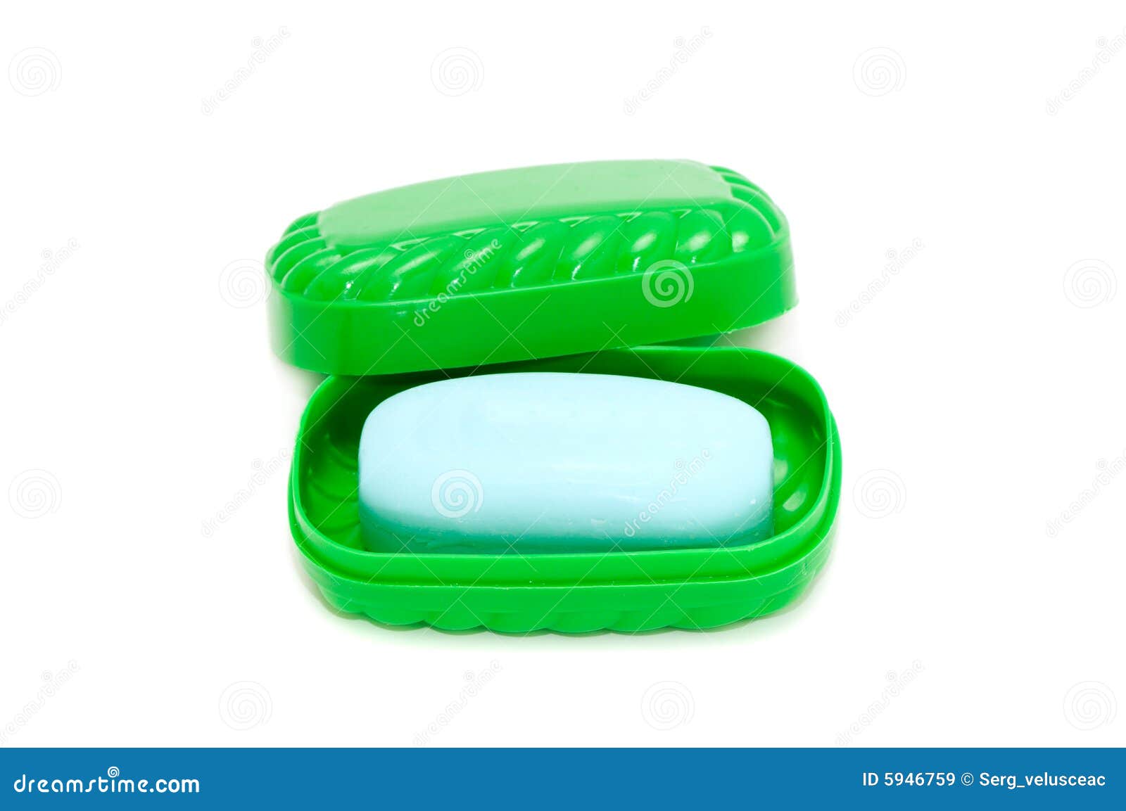 Zeep en zeep-doos stock afbeelding. Image of antibacterieel - 5946759