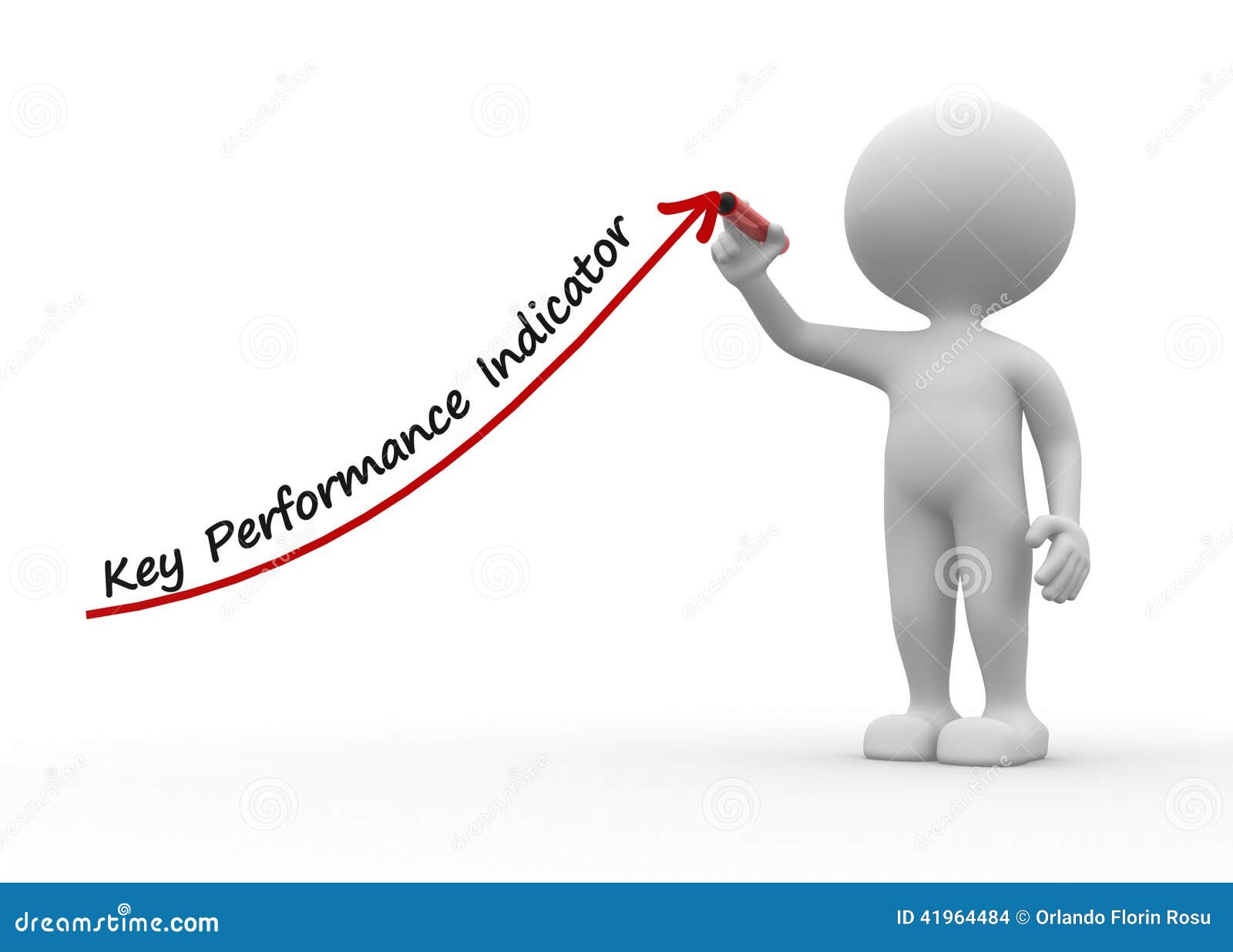 Zeer Belangrijke Prestatie-indicator Stock Illustratie - Illustration ...
