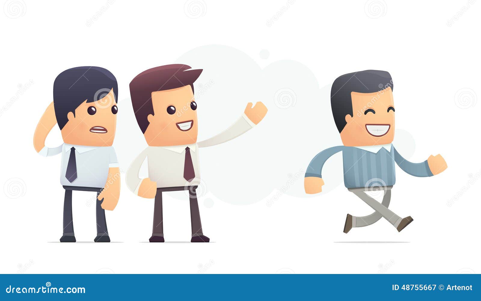 Zeer tevreden klant stock illustratie. Illustration of betaal - 48755667