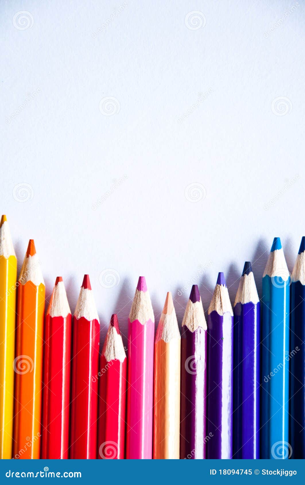 Zeichenstift stockbild. Bild von blau, gruppe, auslegung - 18094745