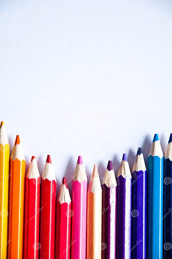 Zeichenstift stockbild. Bild von blau, gruppe, auslegung - 18094745