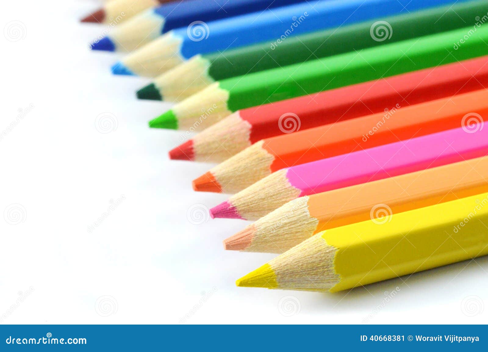 Zeichenstift-Tipps stockbild. Bild von rüber, zeichnung - 40668381