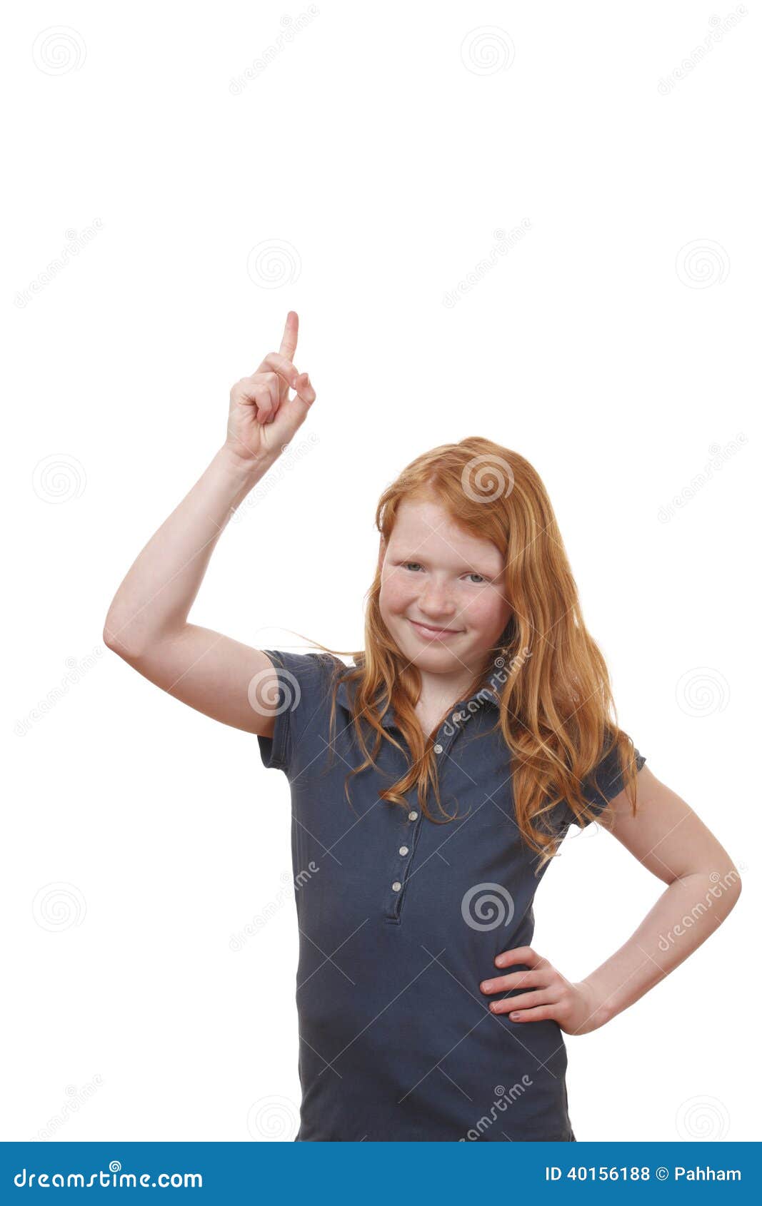 Zeigen stockfoto. Bild von kind, punkt, porträt, idee - 40156188