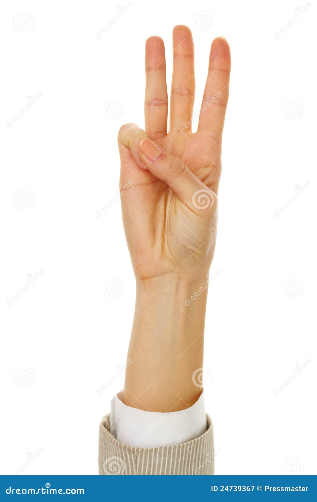 Zeigen der Finger stockbild. Bild von idee, geschäft - 24739367