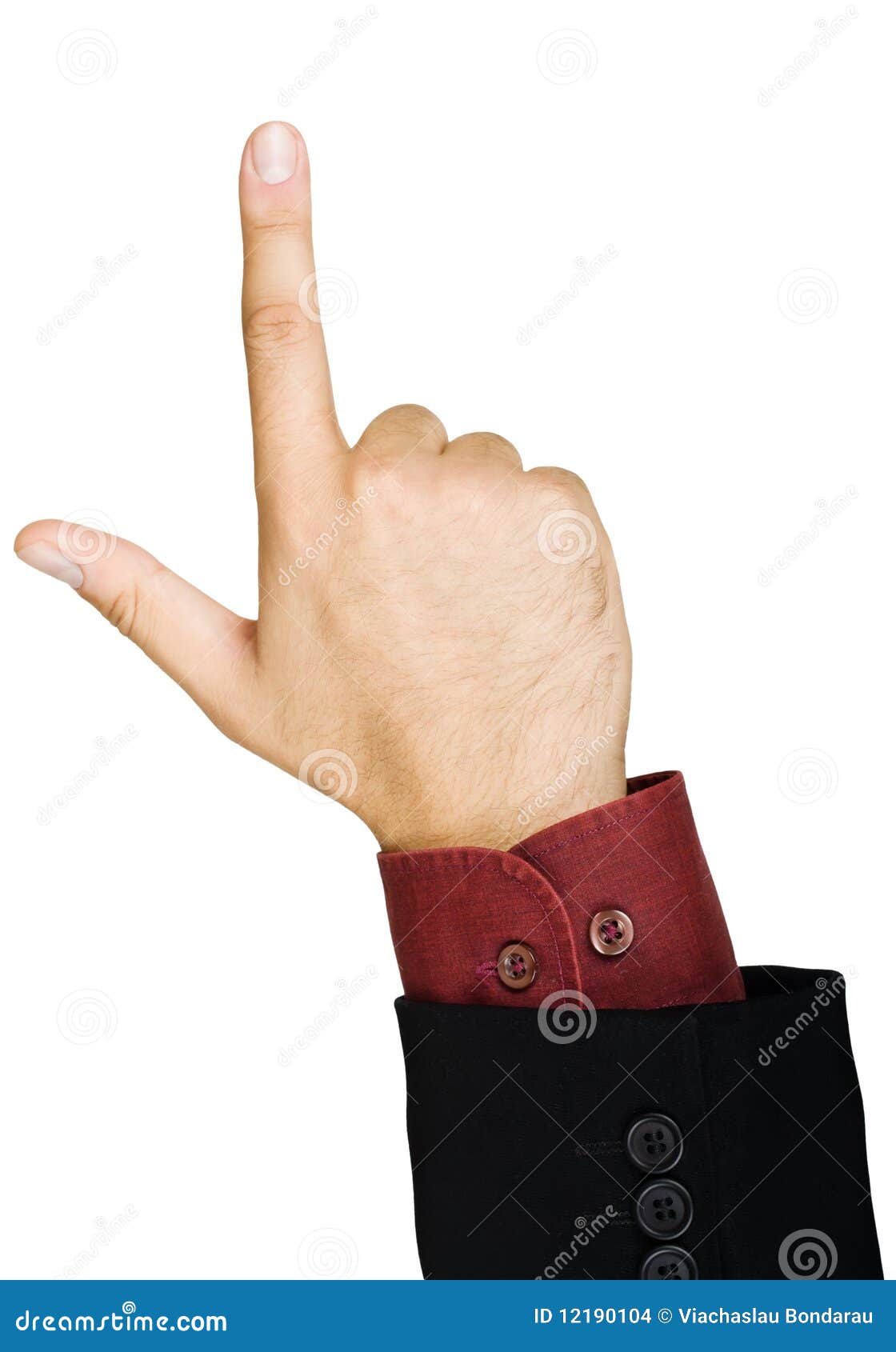 Zeigen der Hand stockfoto. Bild von leute, idee, mann - 12190104