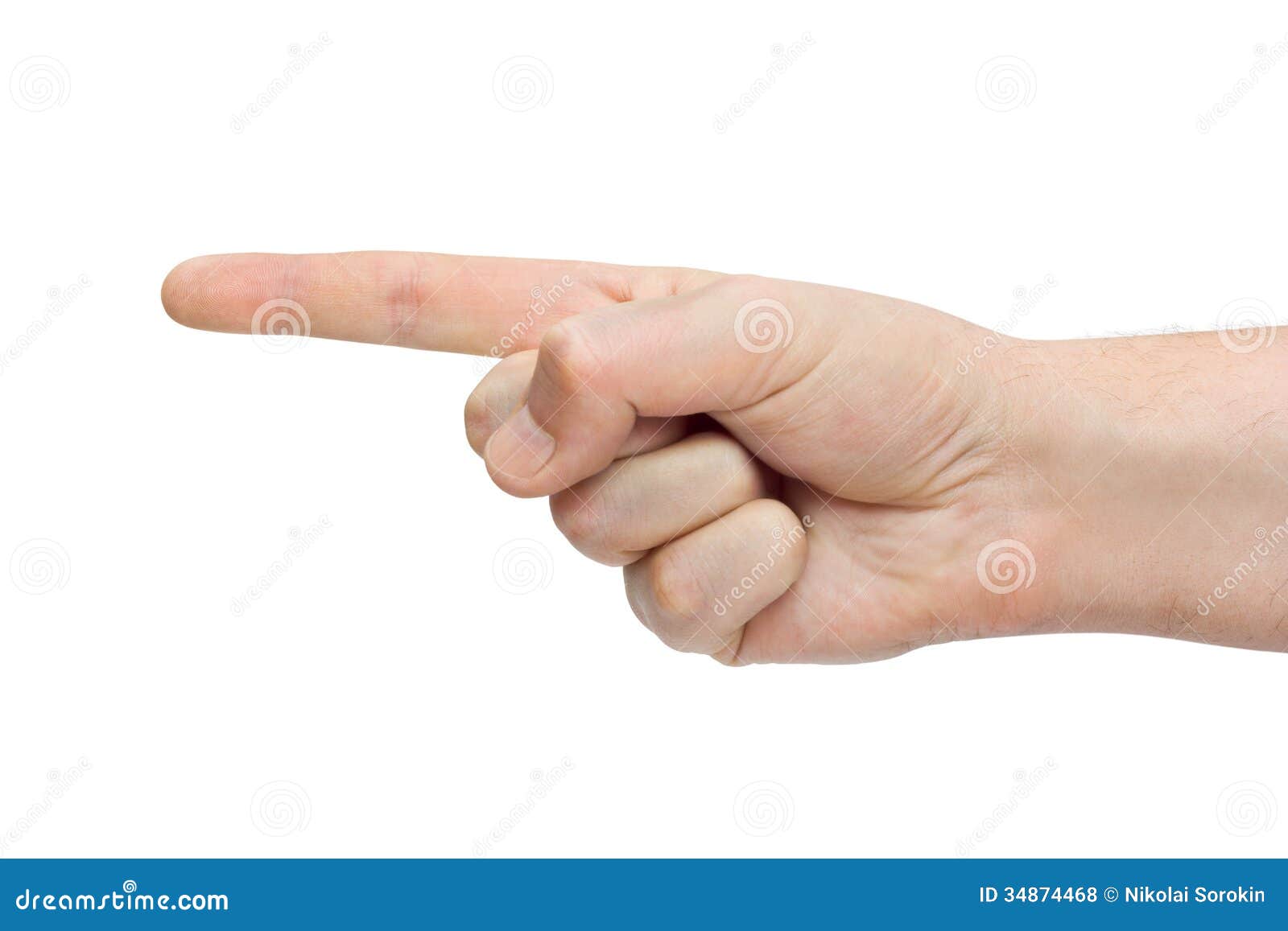 Zeigen der Hand stockfoto. Bild von pfeil, ziel, übergeben - 34874468