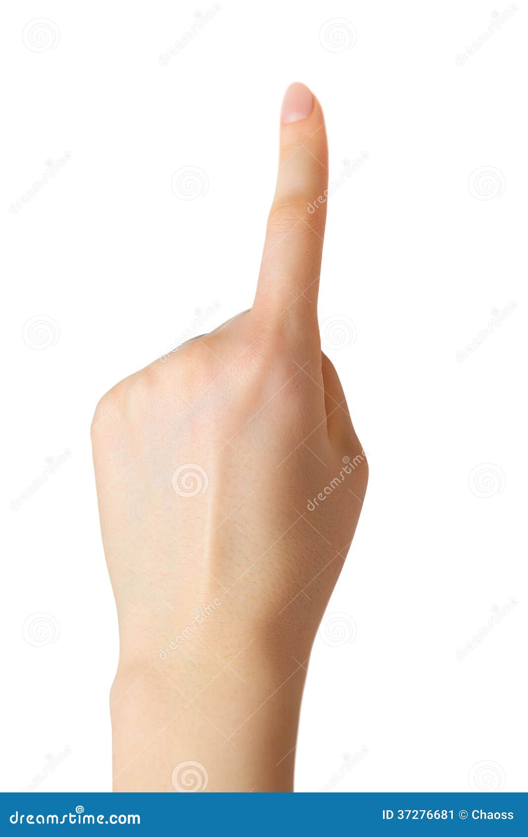 Zeigen der Hand stockbild. Bild von jung, getrennt, nahaufnahme - 37276681