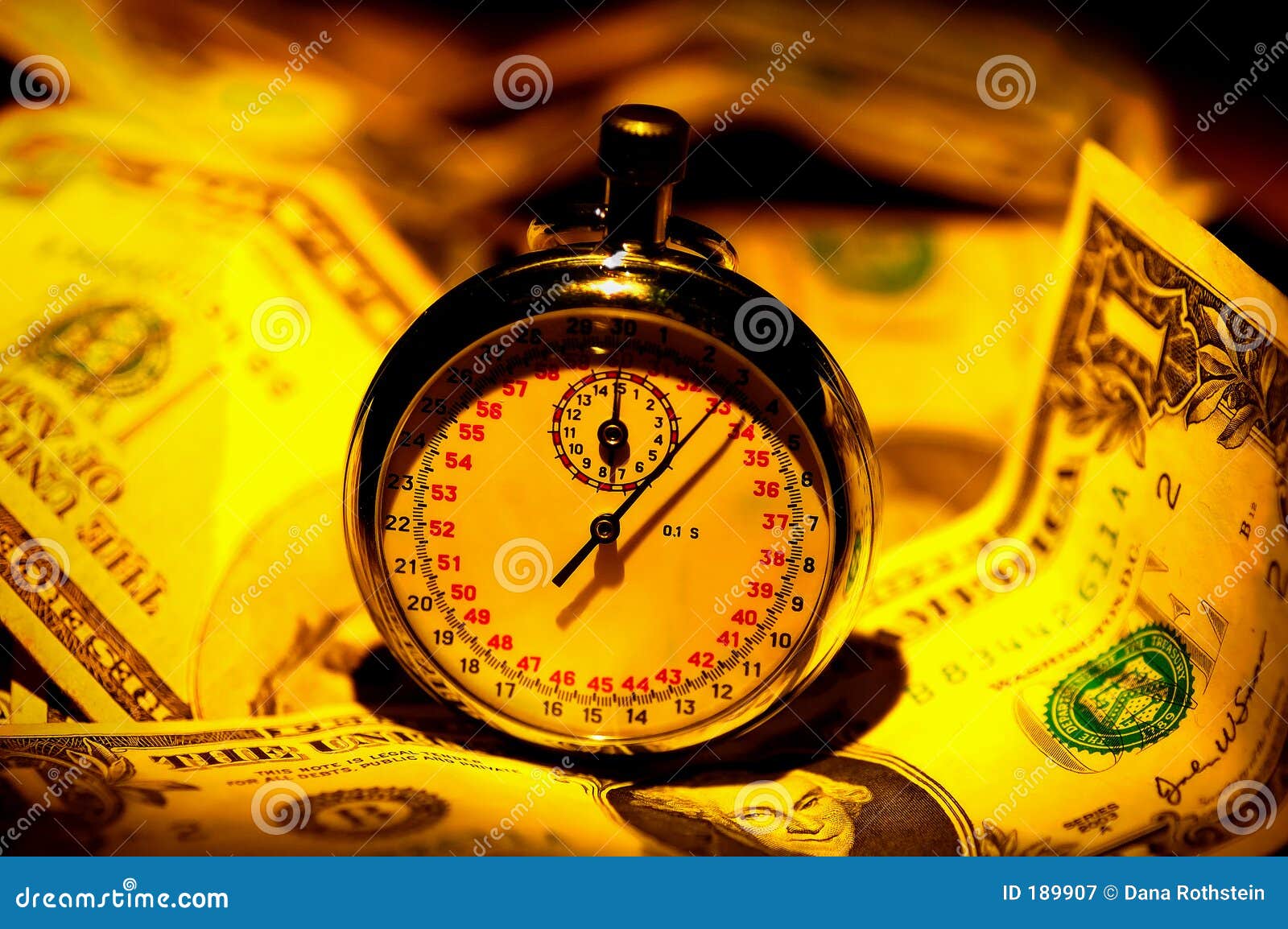 Zeit ist Geld stockbild. Bild von erfolg, stoppuhr, finanzierung - 189907
