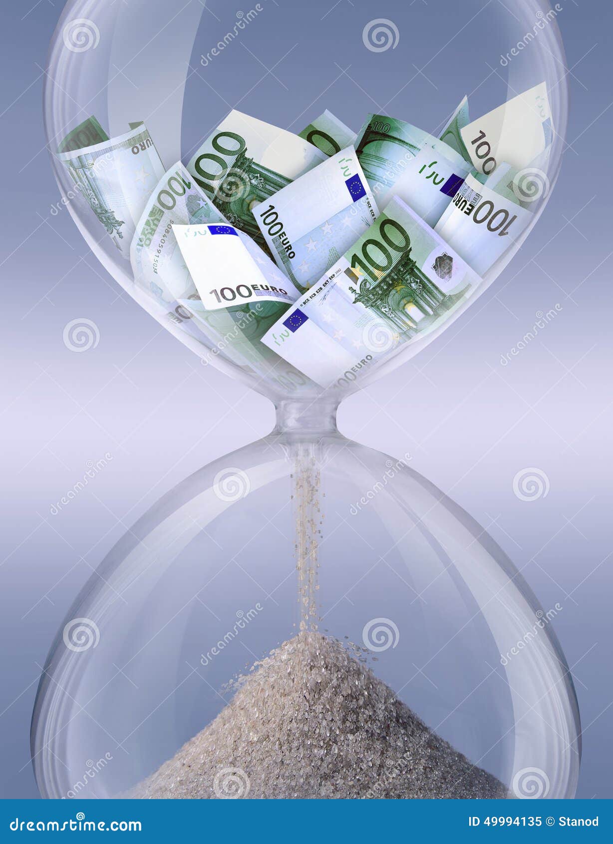 Zeit ist Geld stockbild. Bild von finanzierung, geld - 49994135