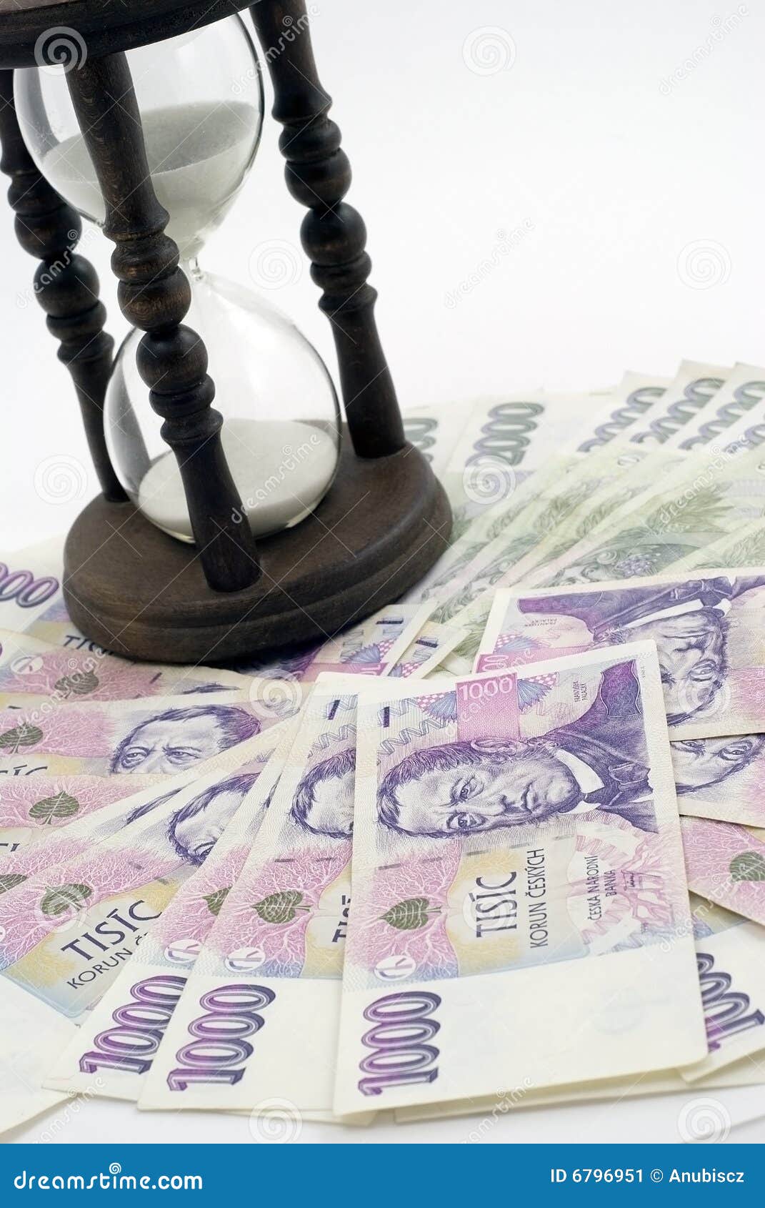 Zeit ist Geld stockbild. Bild von finanziell, geld, darlehen - 6796951