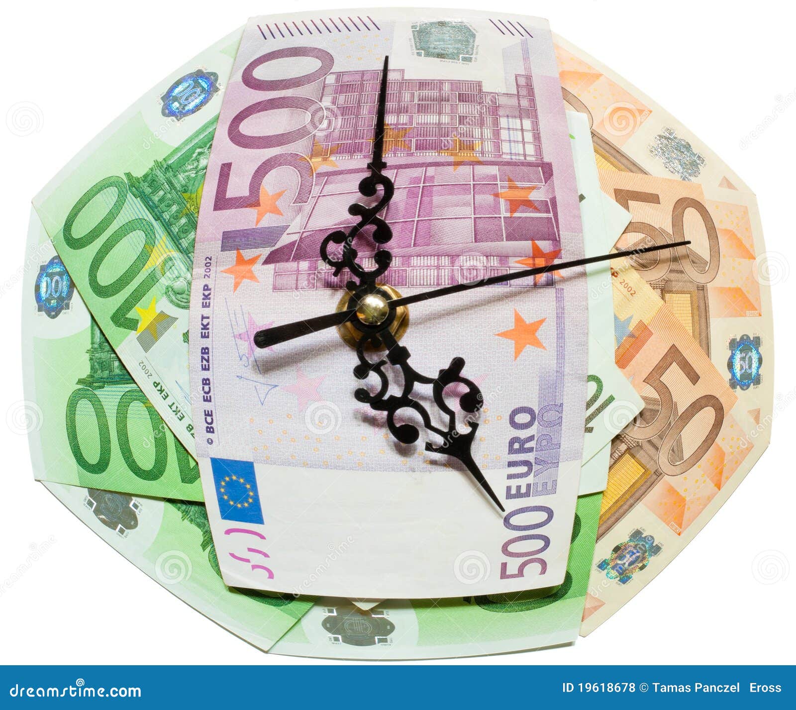 Zeit ist Geld Konzept stockfoto. Bild von bargeld, begrifflich - 19618678