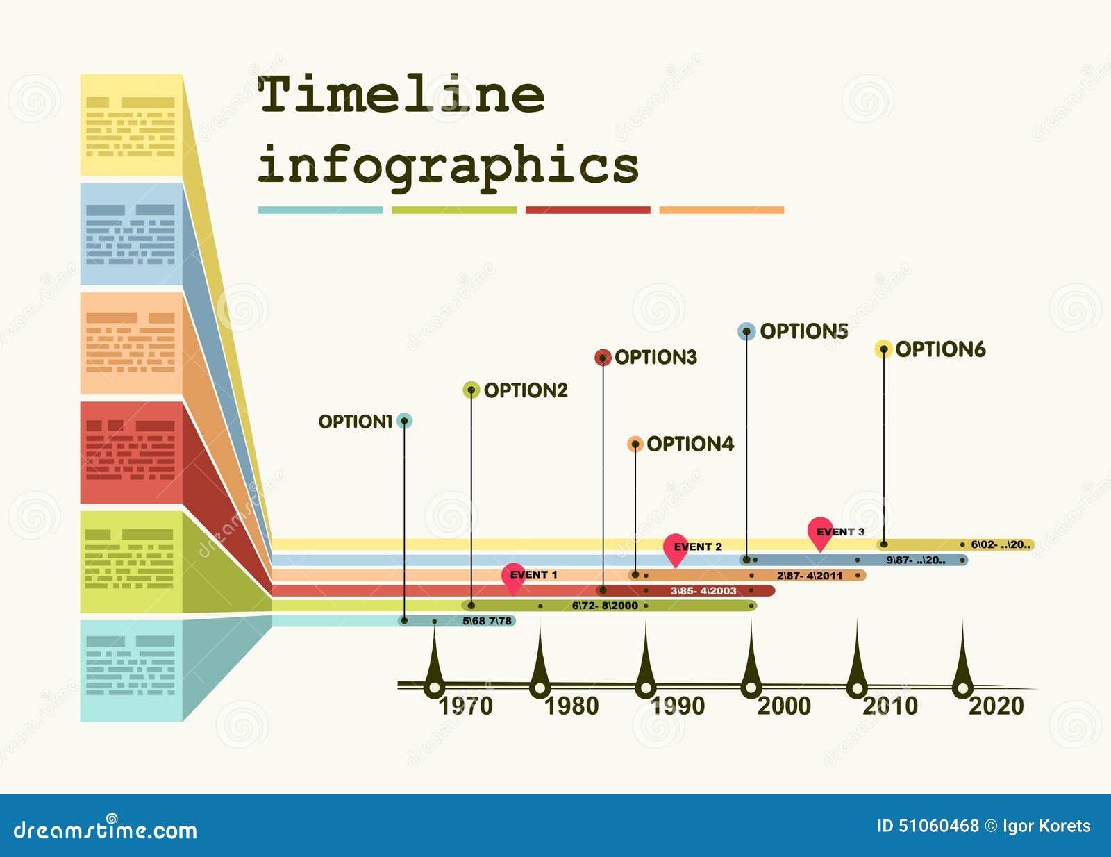 Zeitachse Infographic vektor abbildung. Illustration von einstellungen ...