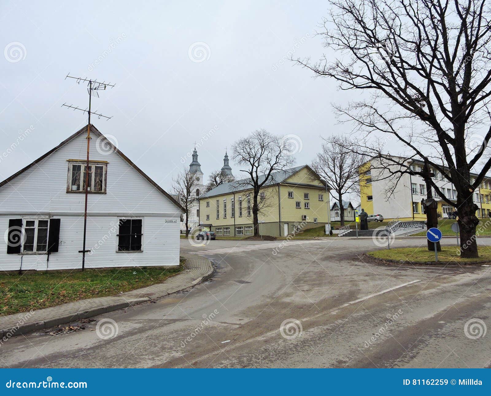 Zemaiciu Kalvarija Town, Lithuania Editorial Stock Image - Image of ...