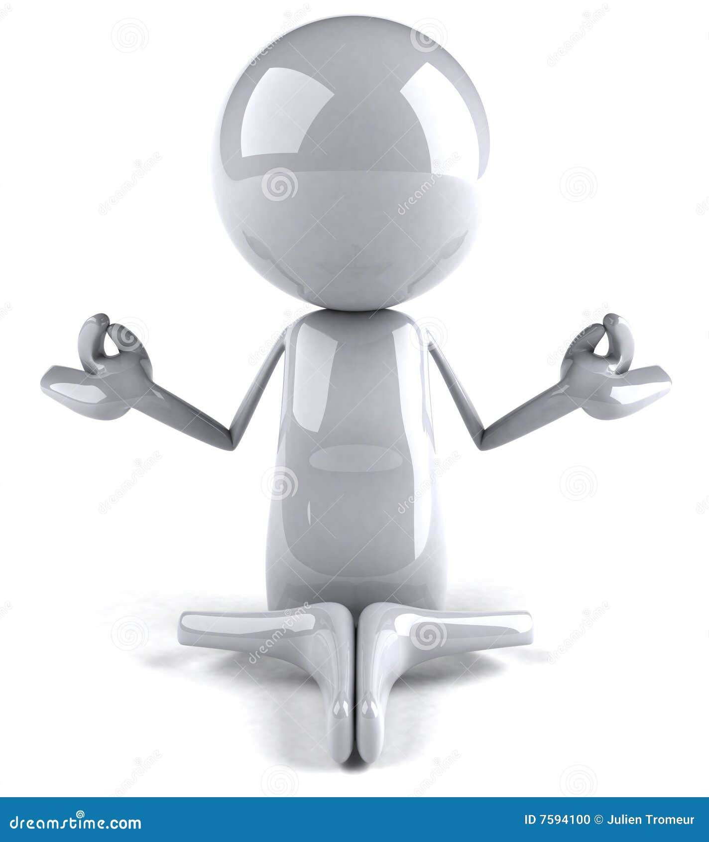 Zen stock illustration. Illustration of meditation, yoga - 7594100