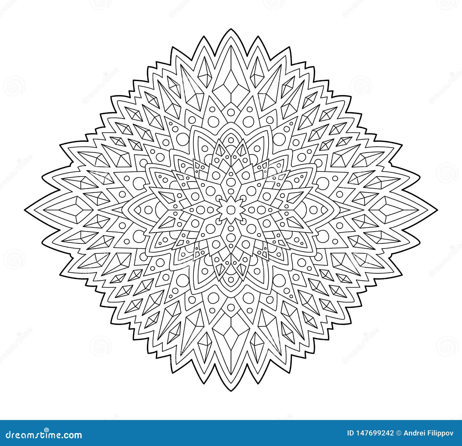 Zen Art with Monochrome Abstract Linear Pattern Stock Vector ...