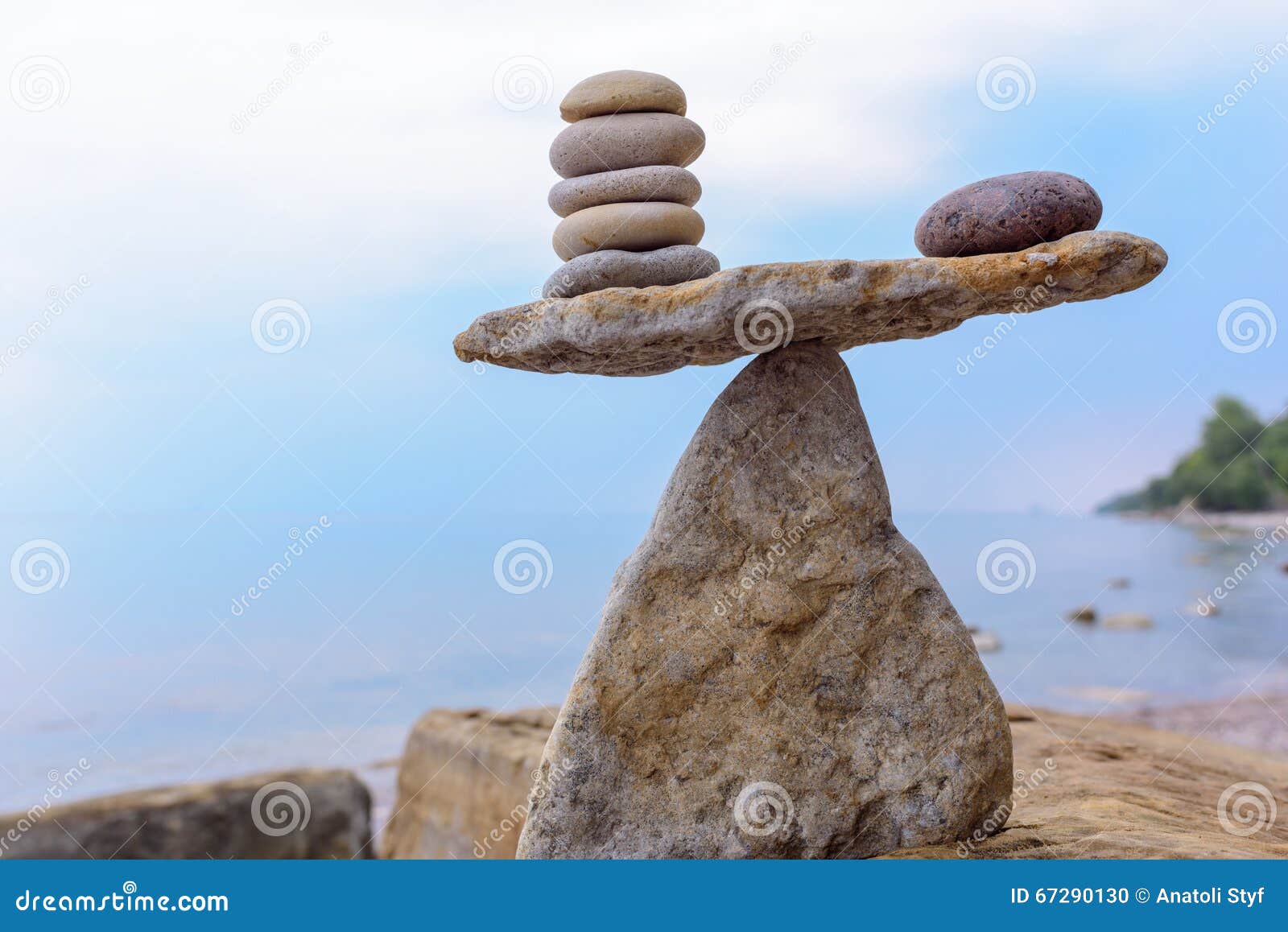 Zen balance of stones stock photo. Image of accuracy - 67290130