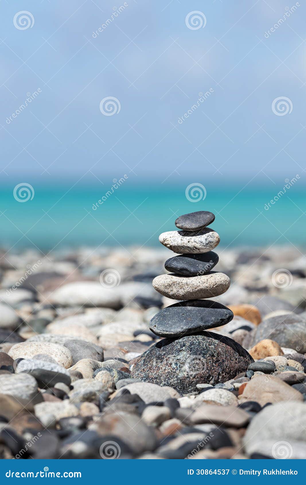 Zen balanced stones stack stock image. Image of granite - 30864537