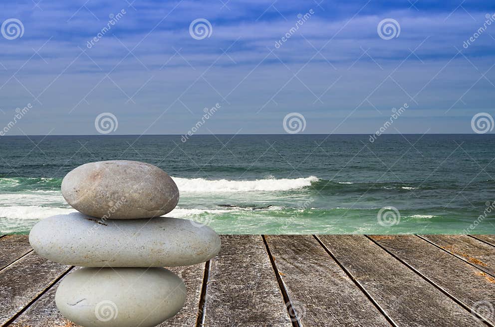 Zen beach stock photo. Image of cloud, coast, beautiful - 44018470