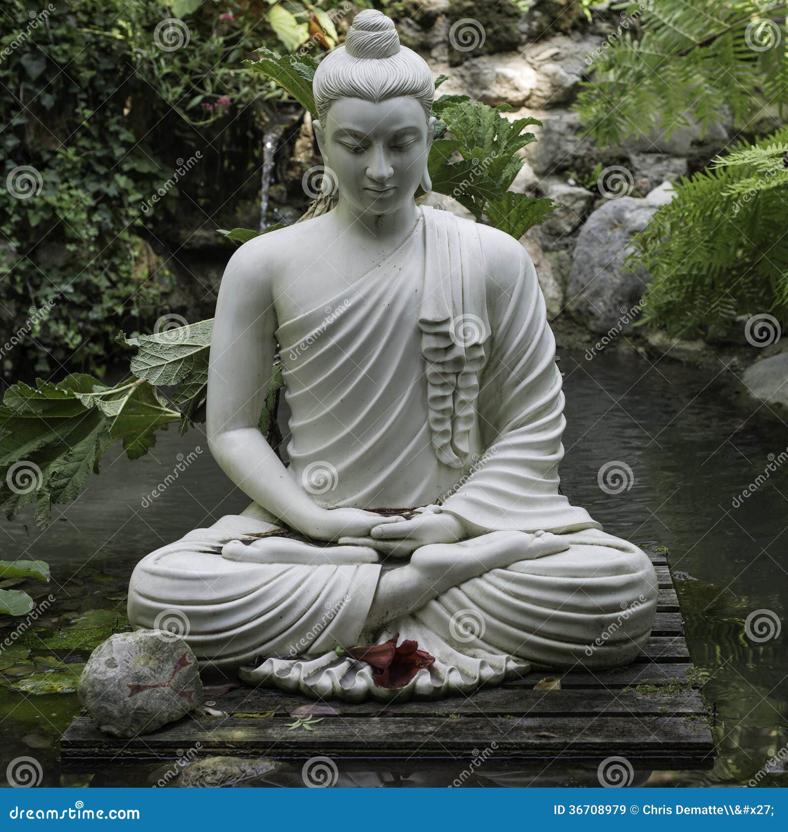 Zen stock image. Image of meditation, buddah, park, lake - 36708979