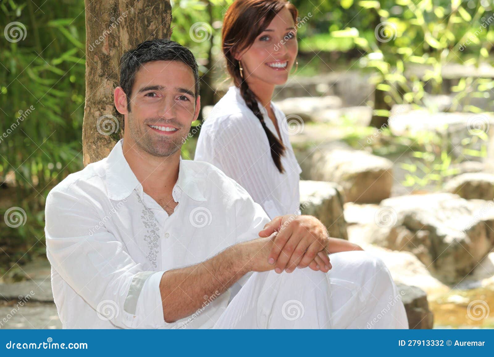 Zen Couple stock photo. Image of relaxing, peace, healthy - 27913332