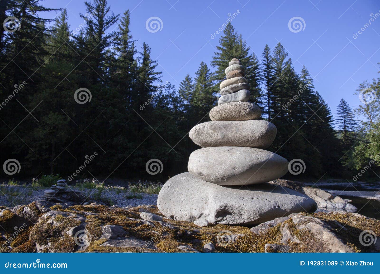 Rock balancing stock image. Image of culture, spirit - 192831089