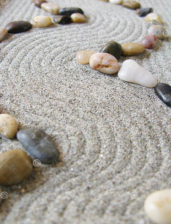 Zen garden path stock photo. Image of harmony, still - 10621222