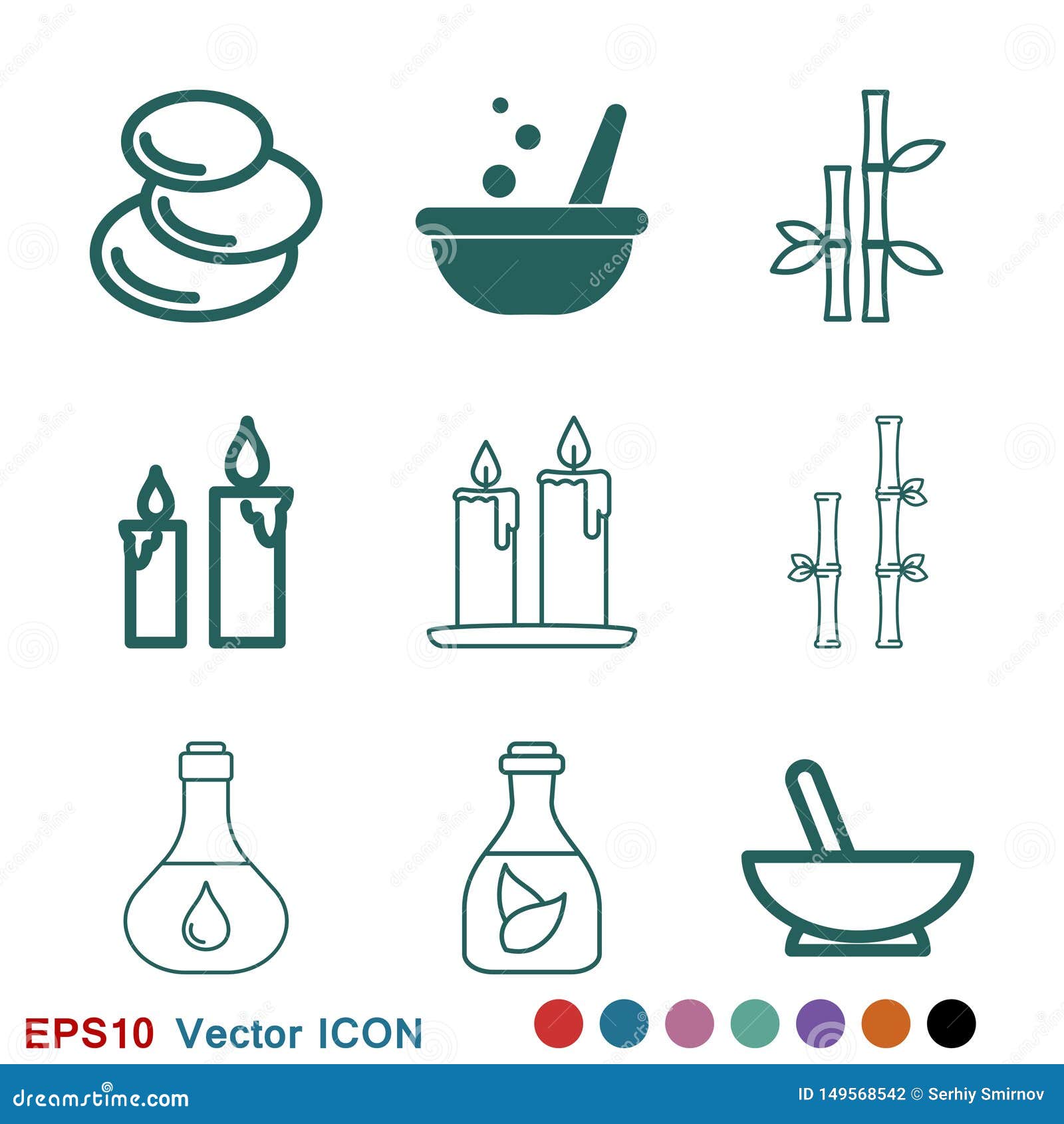 Zen Icon Vector Sign Symbol for Design Stock Illustration ...