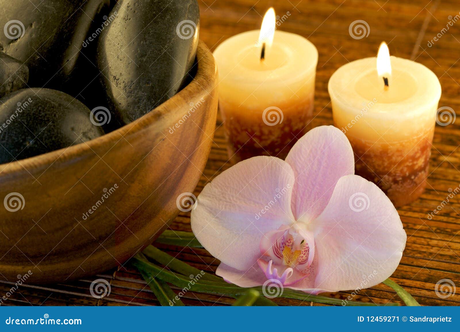 Zen-like scene stock image. Image of lavender, massage - 12459271