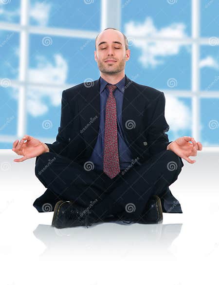Zen Man stock image. Image of businessman, length, career - 5049185