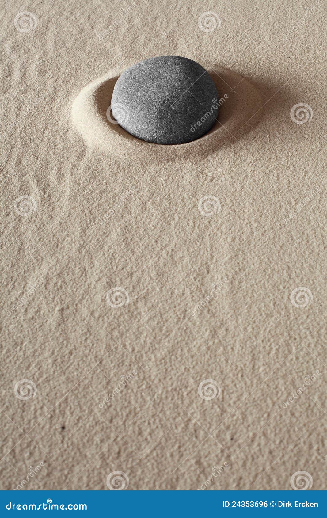 Zen Meditation Stone Purity Well Being Stock Photo - Image of east ...