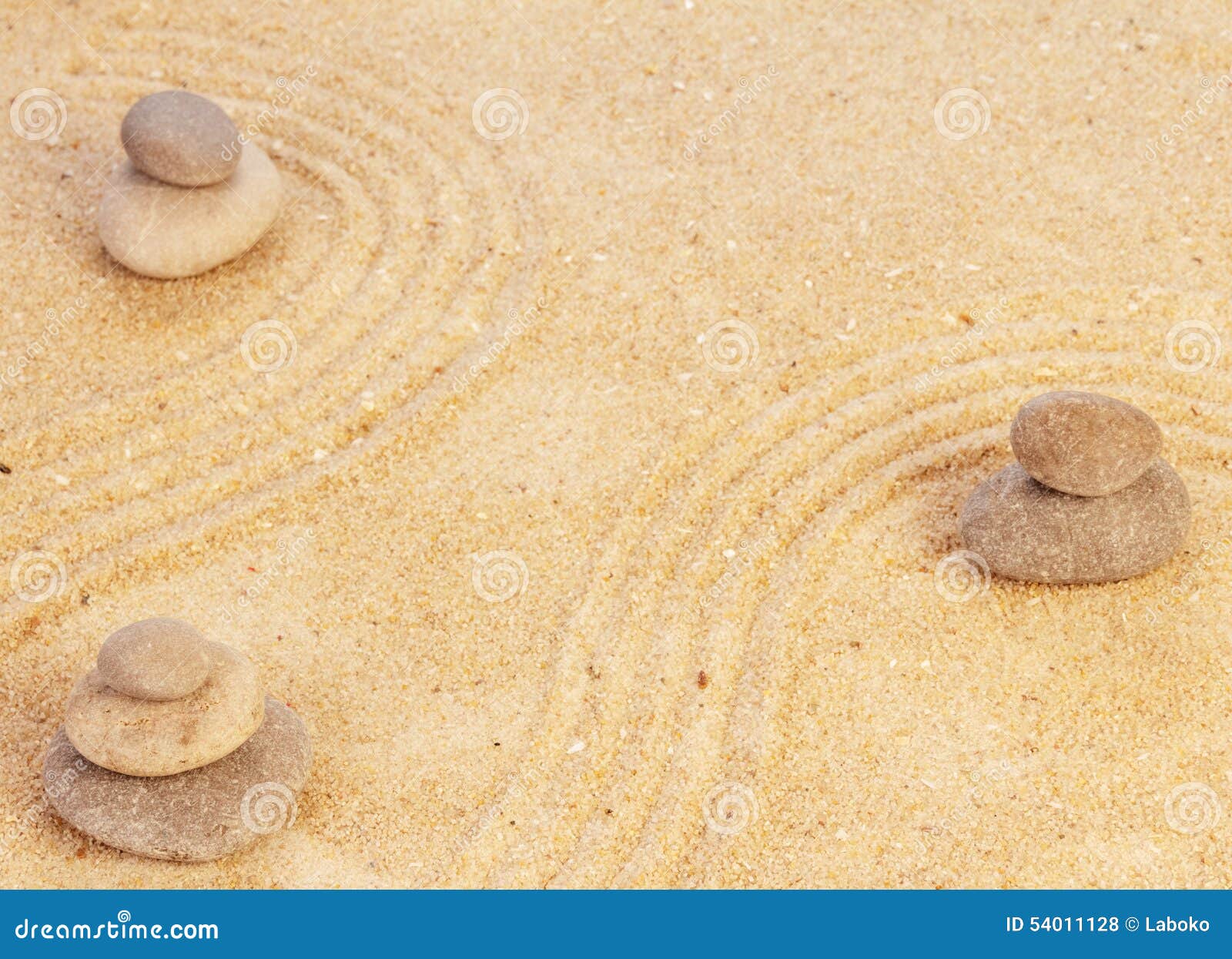 Zen Mindset Concept on Sand Stock Photo - Image of harmony, flexibility ...