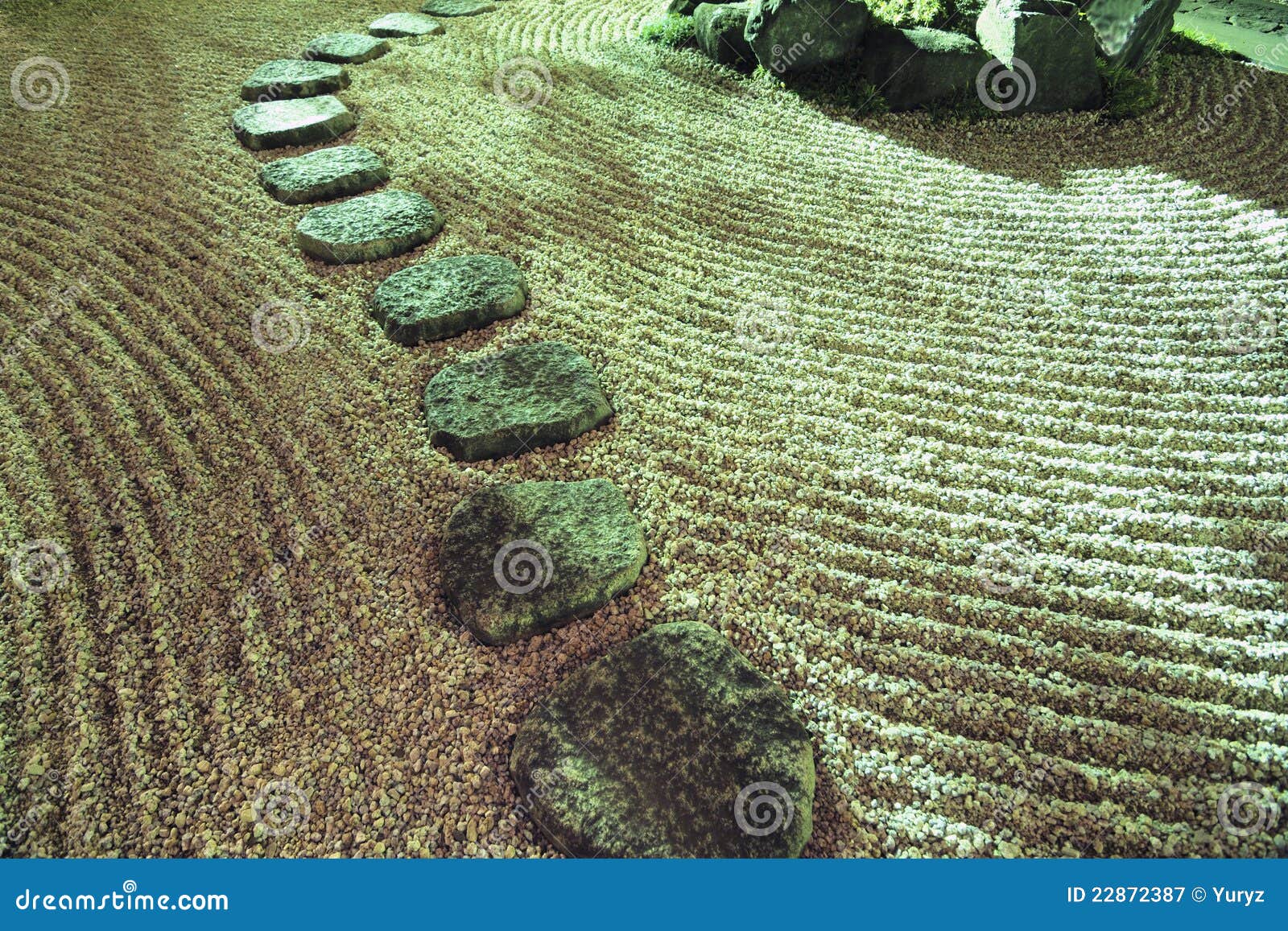 Zen pathway stock image. Image of japanese, japan, tradition - 22872387