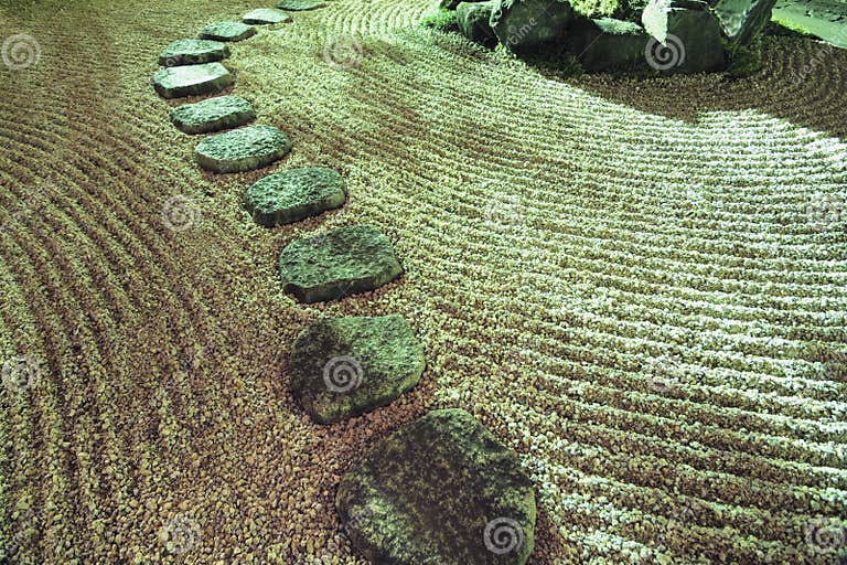 Zen pathway stock image. Image of japanese, japan, tradition - 22872387