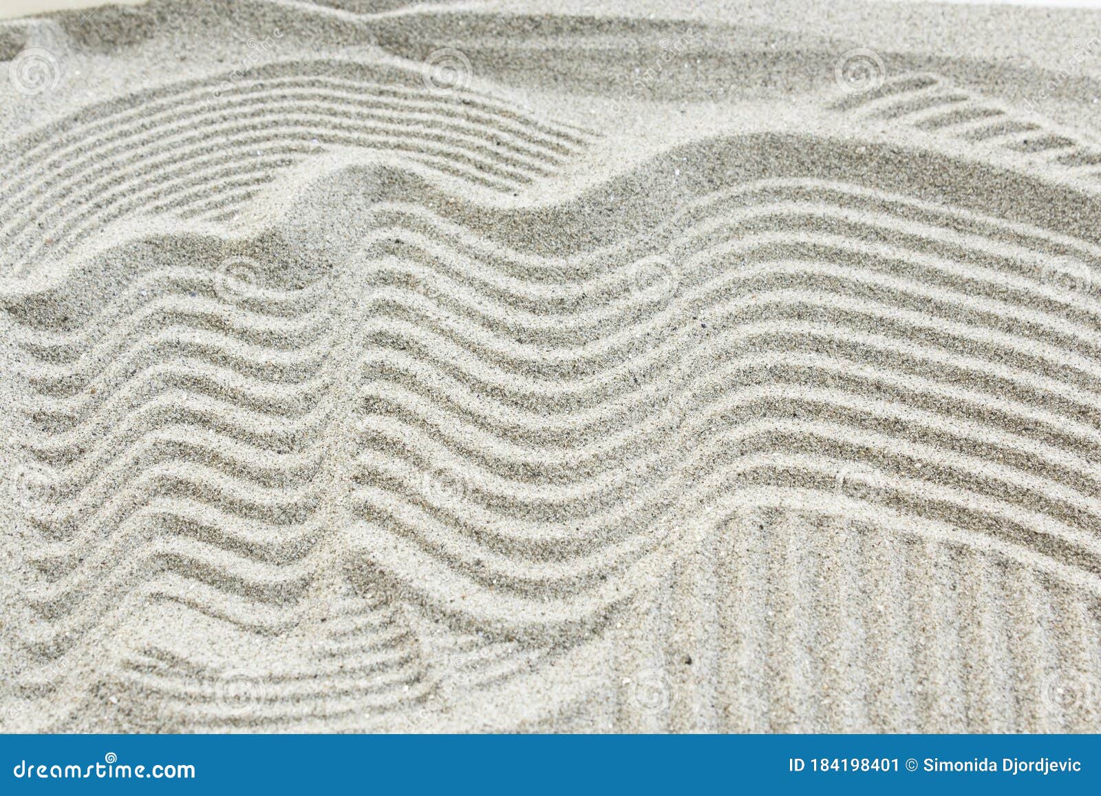 Zen Pattern in Sand stock image. Image of nature, ground - 184198401