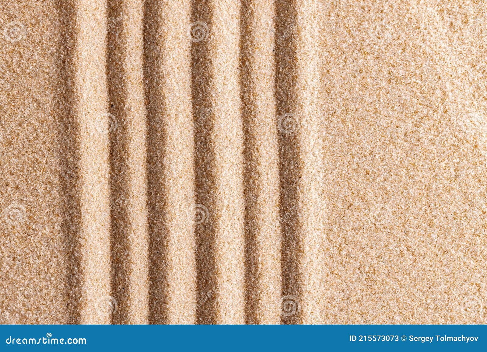 Zen Pattern in Yellow Sand, Close Up. Stock Image - Image of garden ...