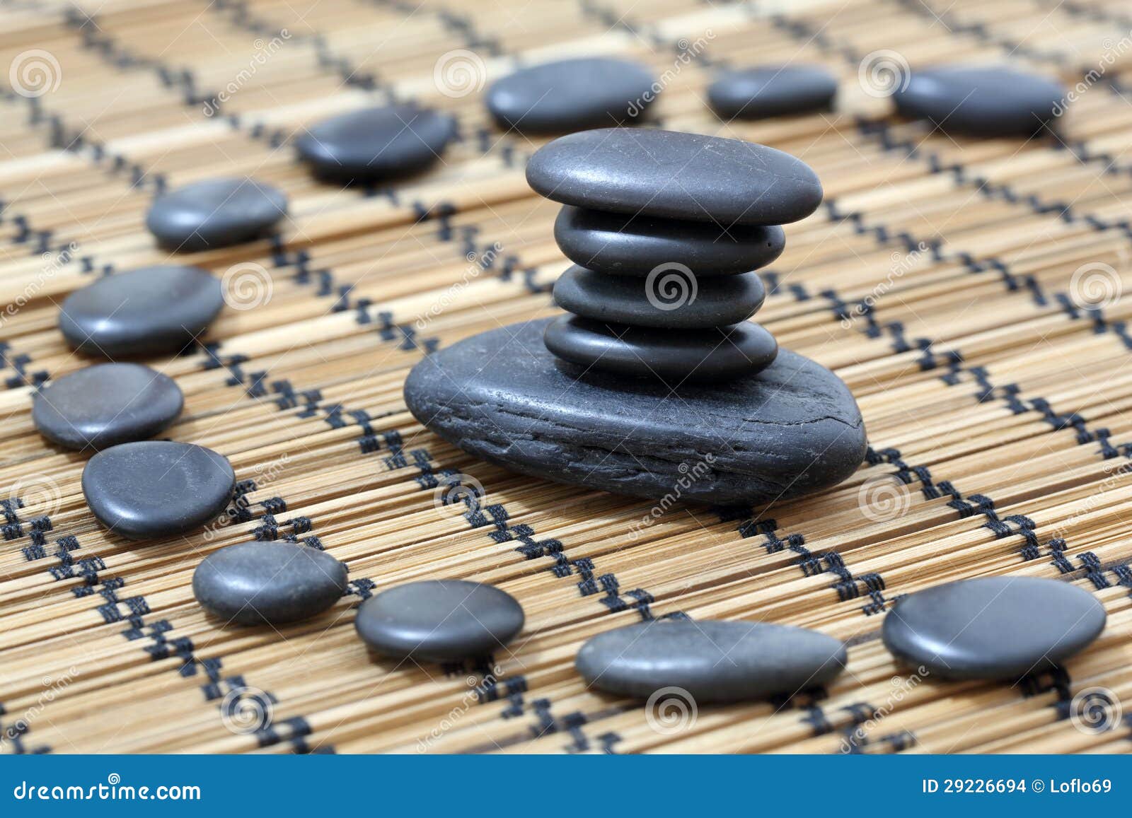 Zen pebbles stock photo. Image of pebble, meditation - 29226694