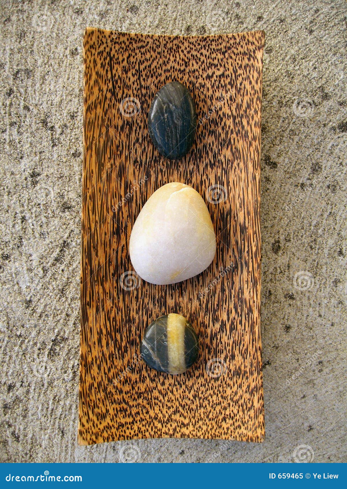 Zen Pebbles stock image. Image of bowl, simplicity, meditation - 659465