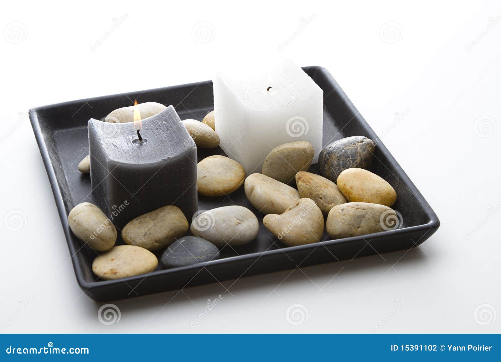 Zen plate stock photo. Image of aromatherapy, stone, decor - 15391102
